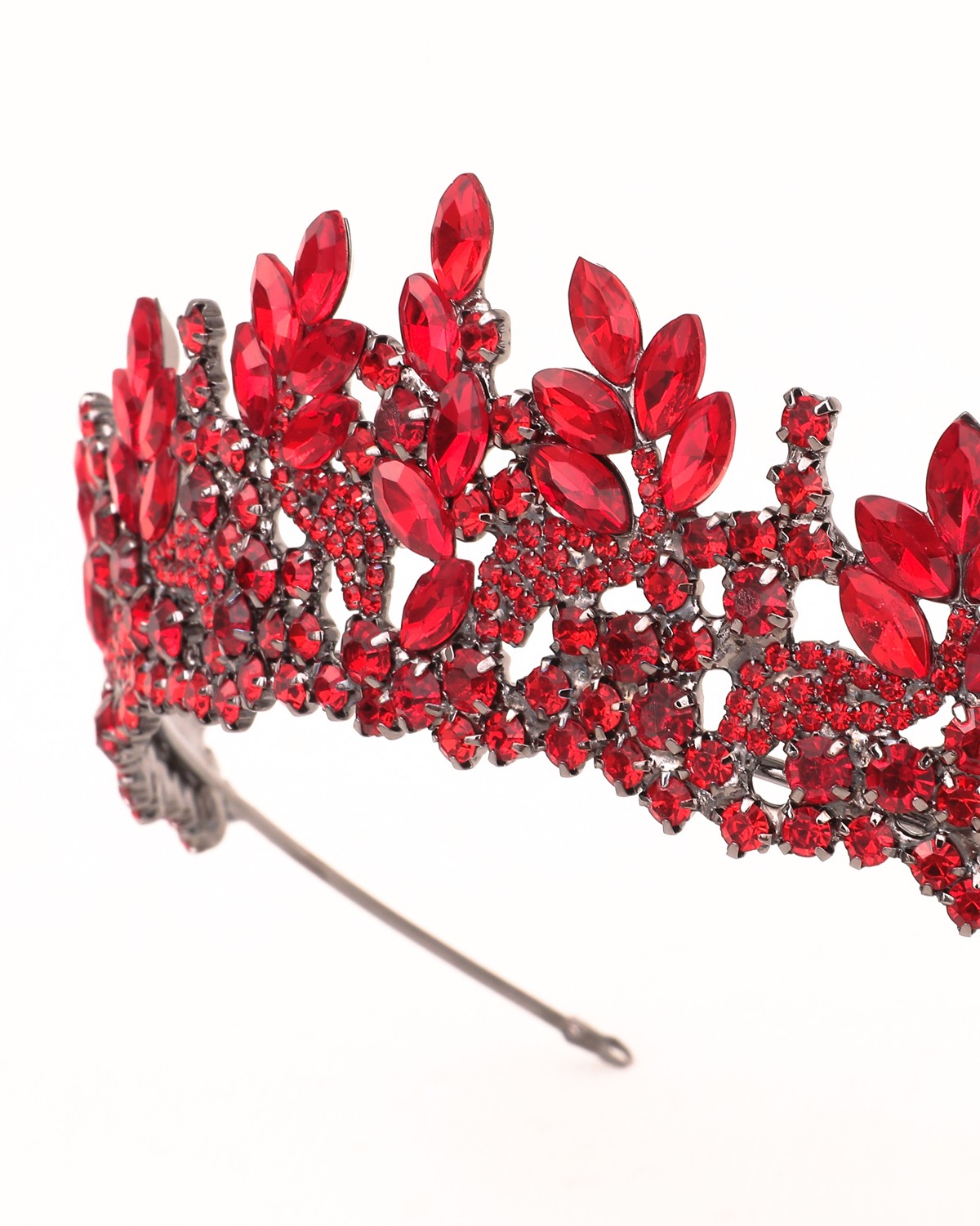 Uliana Crystal Stone Henna Crown Buy Now.