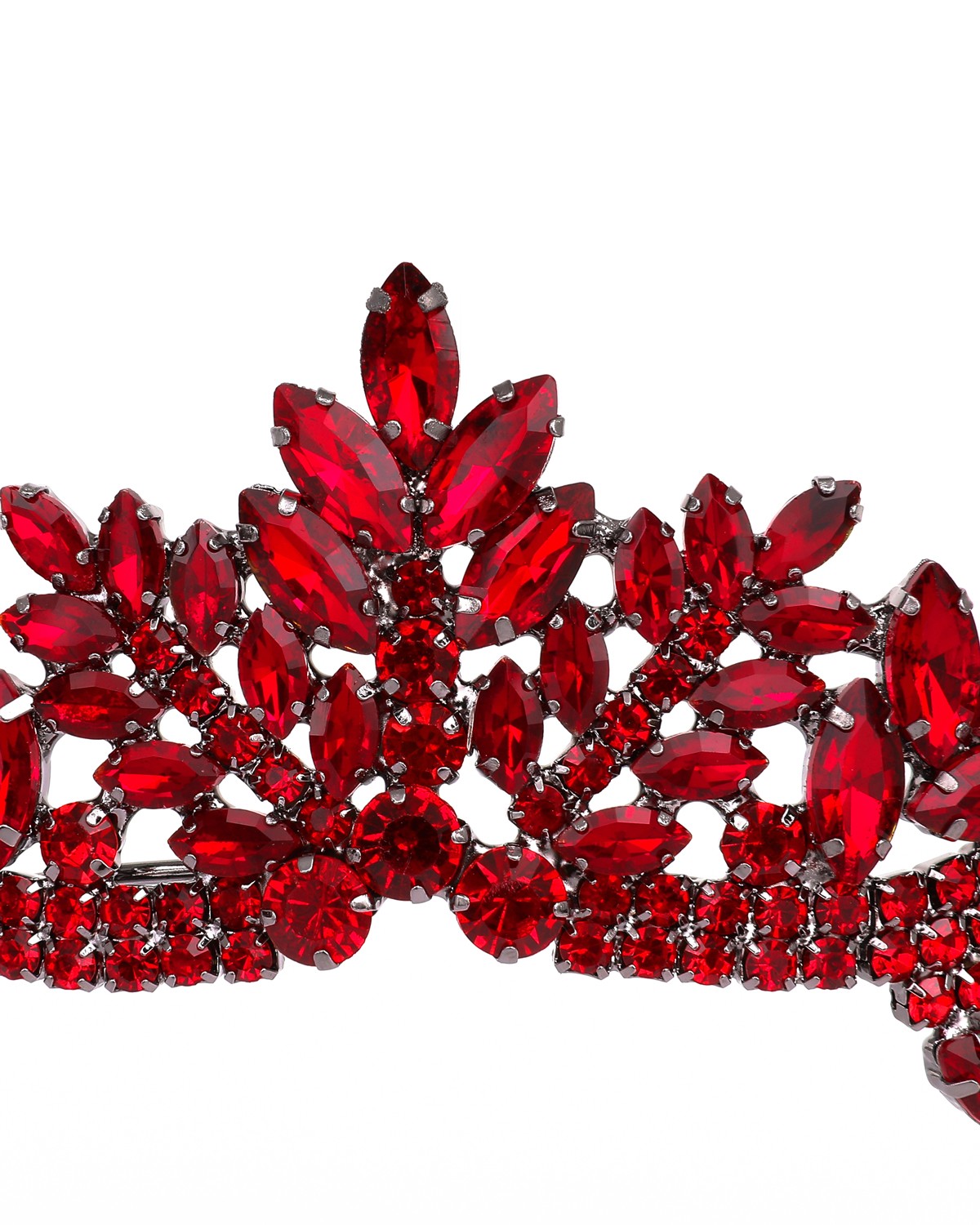 Loyd Crystal Stone Henna Crown Buy Now.